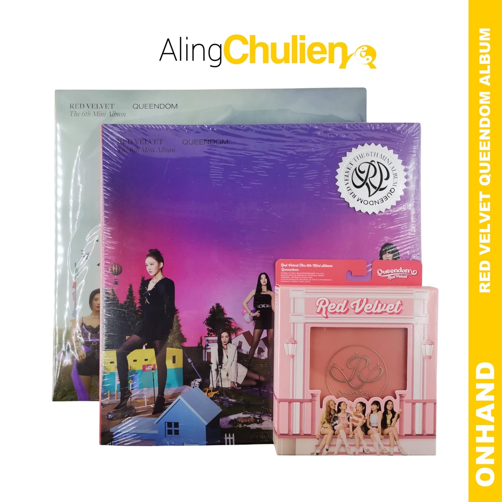 RED VELVET 6th Mini Album - Queendom Onhand Case Photobook KPOP Sealed ...
