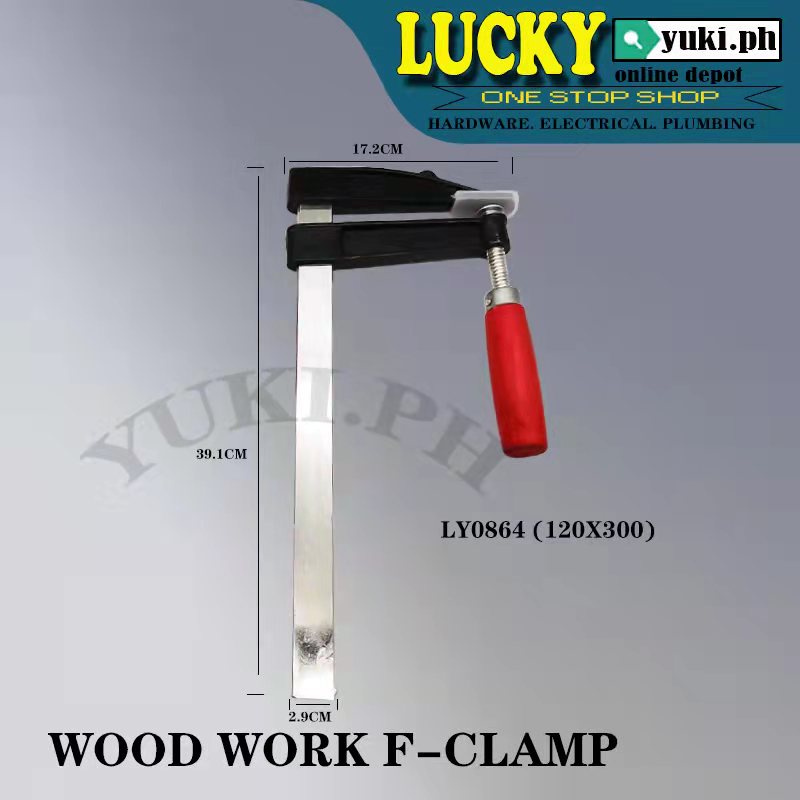 F-CLAMP WOOD WORKING 50X150 / 50X200 / 50X250 / 80X300 / 120X300 ...