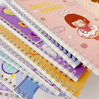 NFS A5 Cute Spiral Notebook 30/60 Sheets Cartoon Ins Coil Notepad ...