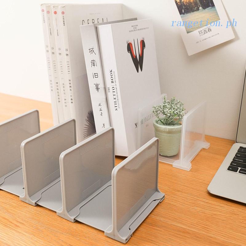 RAN Book Ends Book Stopper Desktop Book Holder for Book Shelves Office ...