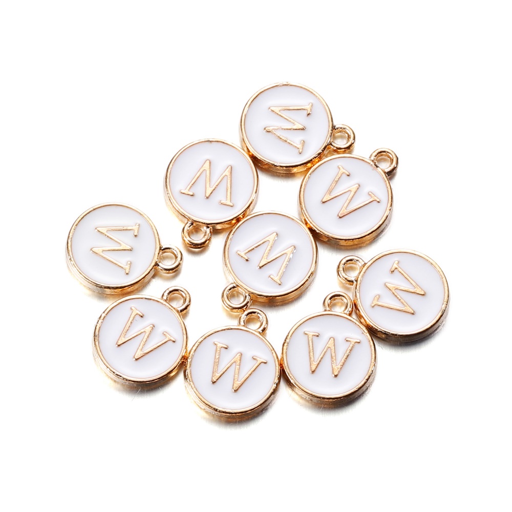 St.Kunkka White Letter Pendant Necklace Bracelet Diy Jewelry Making 1 ...