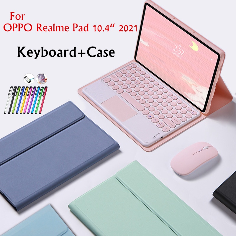 Compatible for OPPO Realme Pad 10.4 inch 2021 Cover Leather Stand Case ...