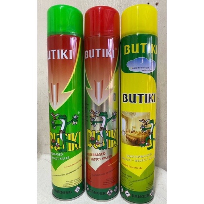 Butiki Gecko Insecticide / Insect Spray 750 Ml (Big Size) | Shopee ...