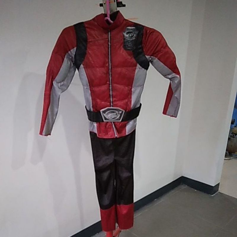 Power Rangers Red Beast Morphers Boys Costume | Shopee Philippines