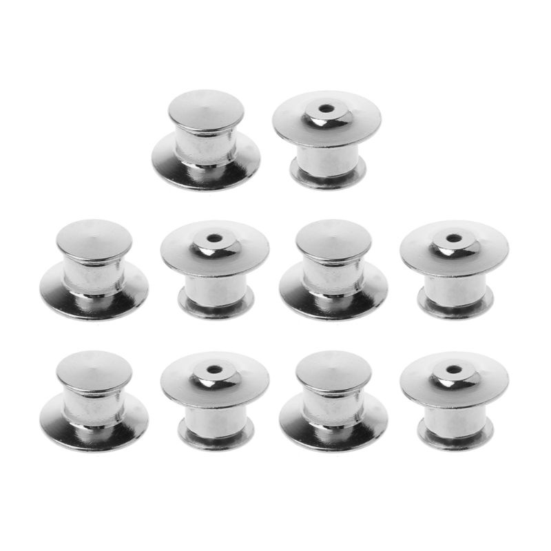 Boom 10 Pcs Pins Keepers Backs Locks Brooch Pin Backs Comfort Fit Tie ...