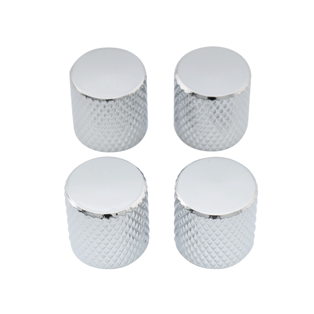 Musiclily Metric Metal Flat Top Knurled Control Knobs for Electric ...