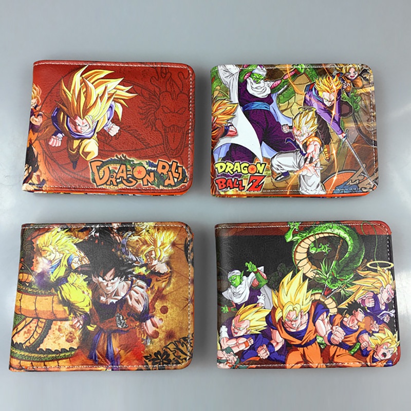 Japanese Anime Cartoon Wallet Men Leather Purse Student PU Short ...