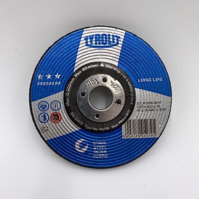Per Pc TYROLIT Grinding Disc 4" for Metal | Shopee Philippines