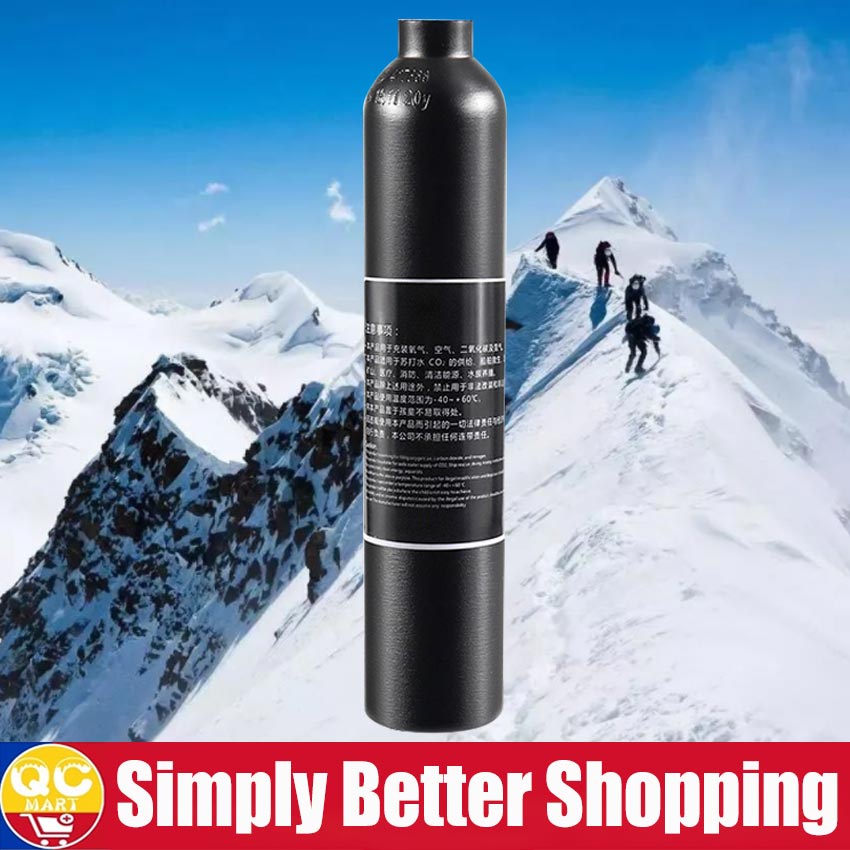 0.45L Compressed Air Bottle Aeronautic Paintball PCP Cylinder Oxygen ...