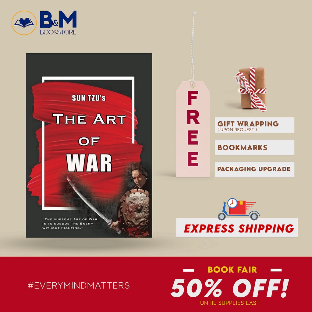 The Art Of War By Sun Tzu + Bookmark | Shopee Philippines