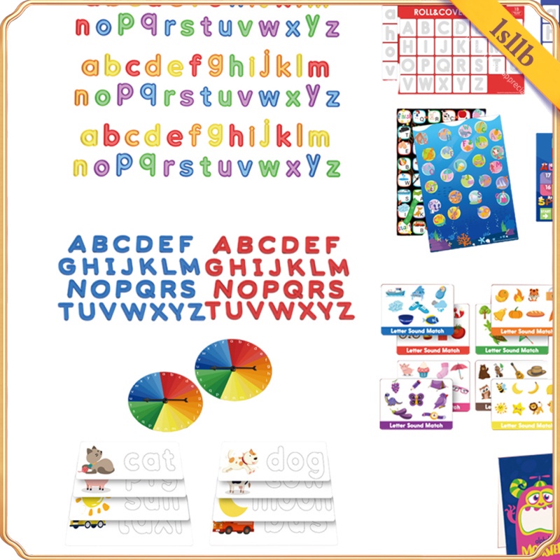 Kids Alphabet Cards ABC Game for Kids Preschool Educational Teaching ...