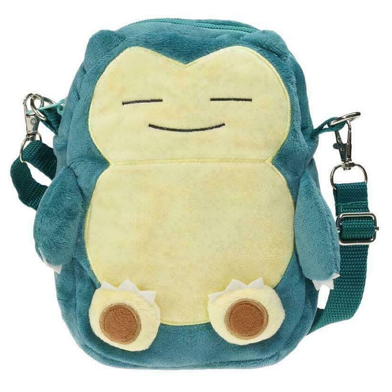 Pokemon Pikachu Snorlax Charmander Eevee Psyduck Plush Backpack Kids ...