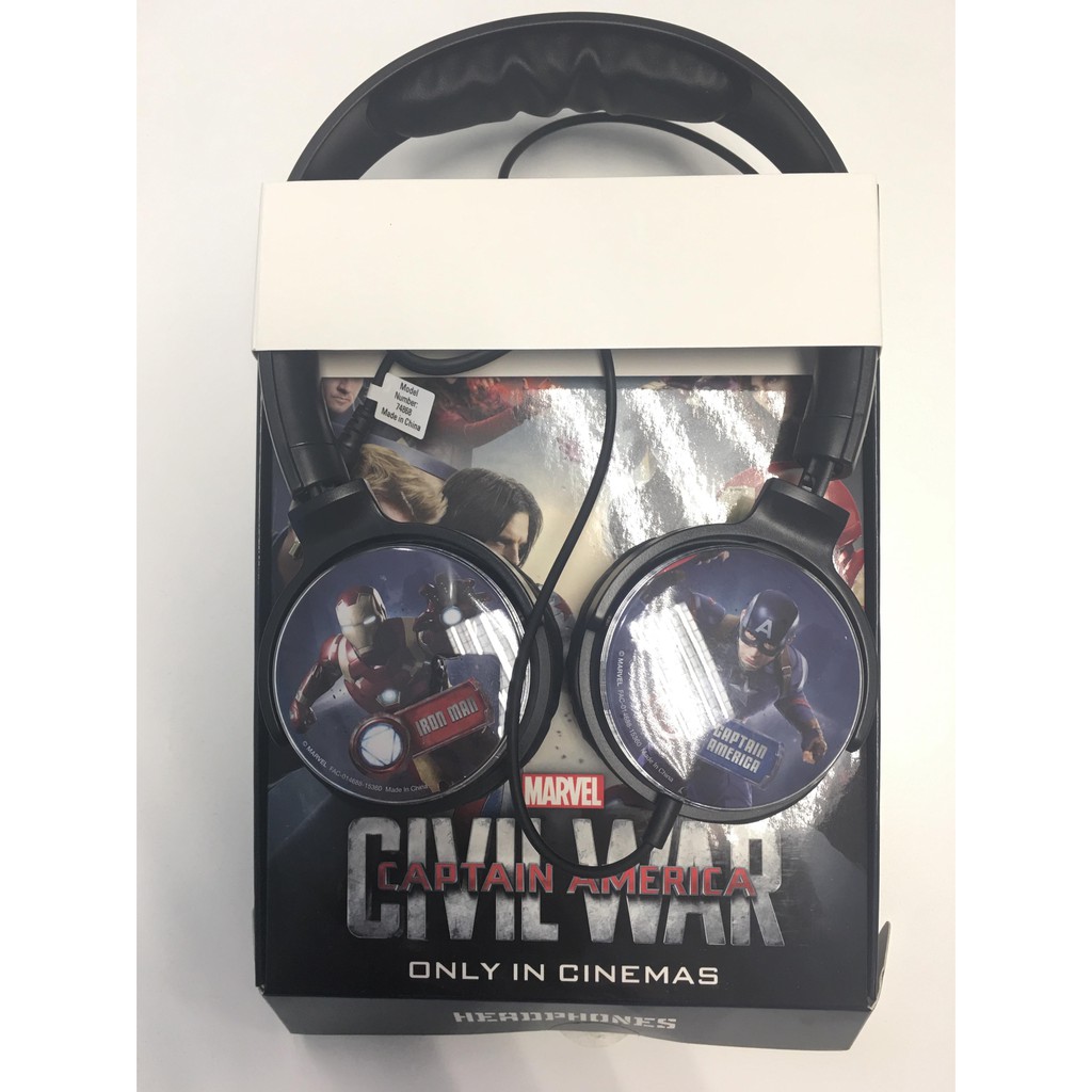 Marvel Captain America Headphone | Shopee Philippines