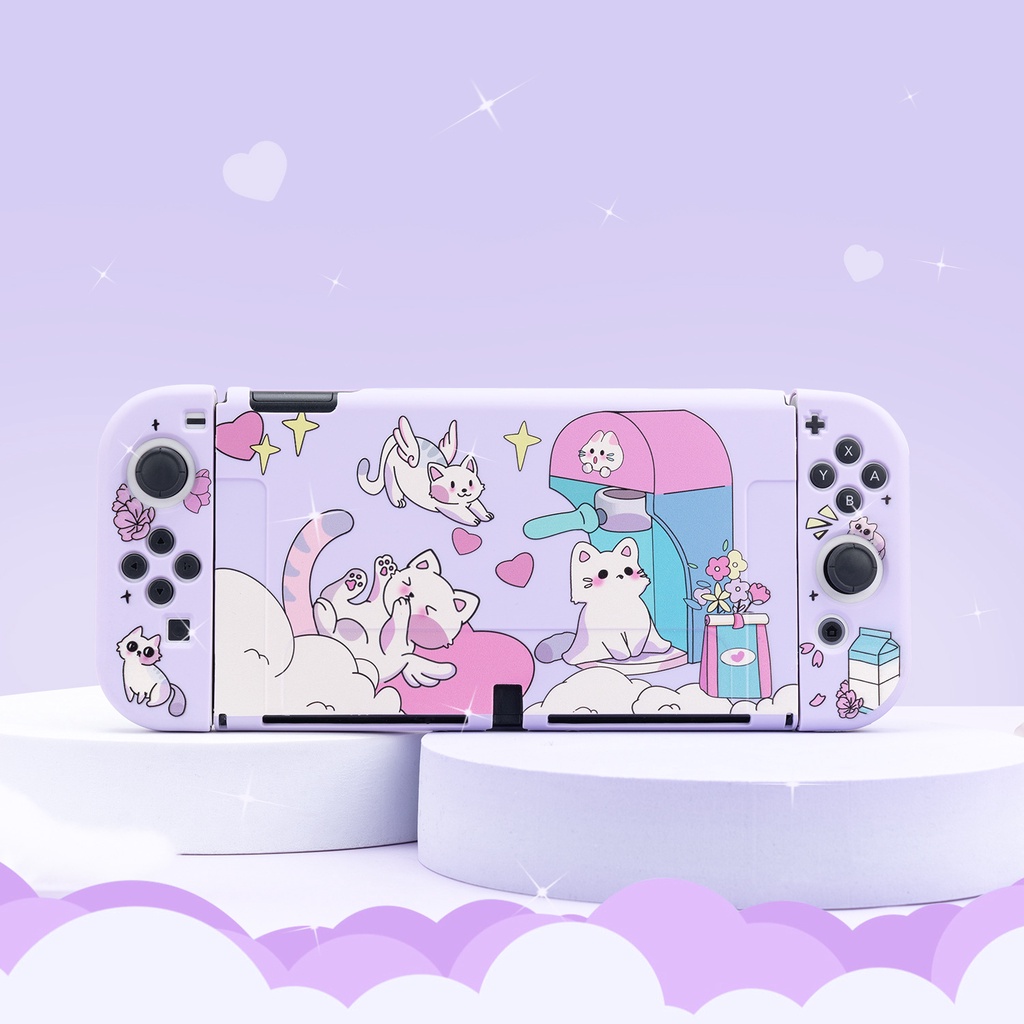 Coffee Cat Cute Soft Case for Nintendo Switch and Switch Oled | Shopee ...