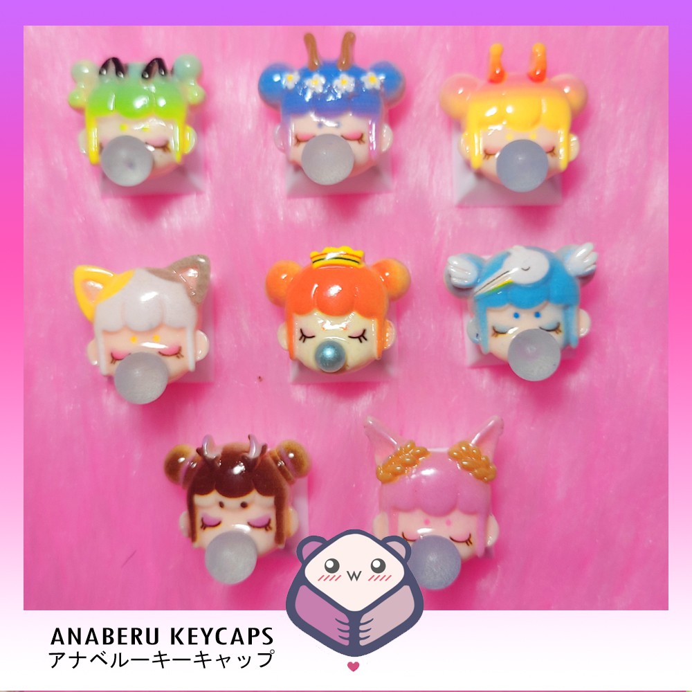 Magical Girl Keycaps For Mechanical and Gaming Keyboards | Shopee ...