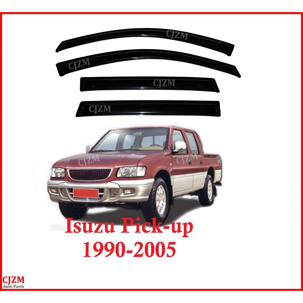 Isuzu Rain Visors Hilander Crosswind Sportivo Fuego | Shopee Philippines