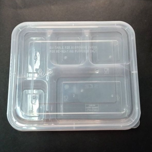 10pcs BENTO BOX Microwavable Container / Food Plastic Container 5 ...