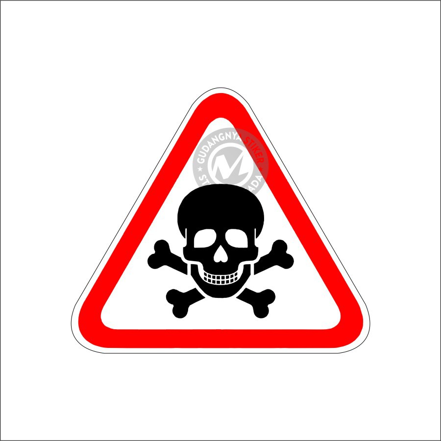 DANGER VINYL STICKER, BISON SIGN | Shopee Philippines