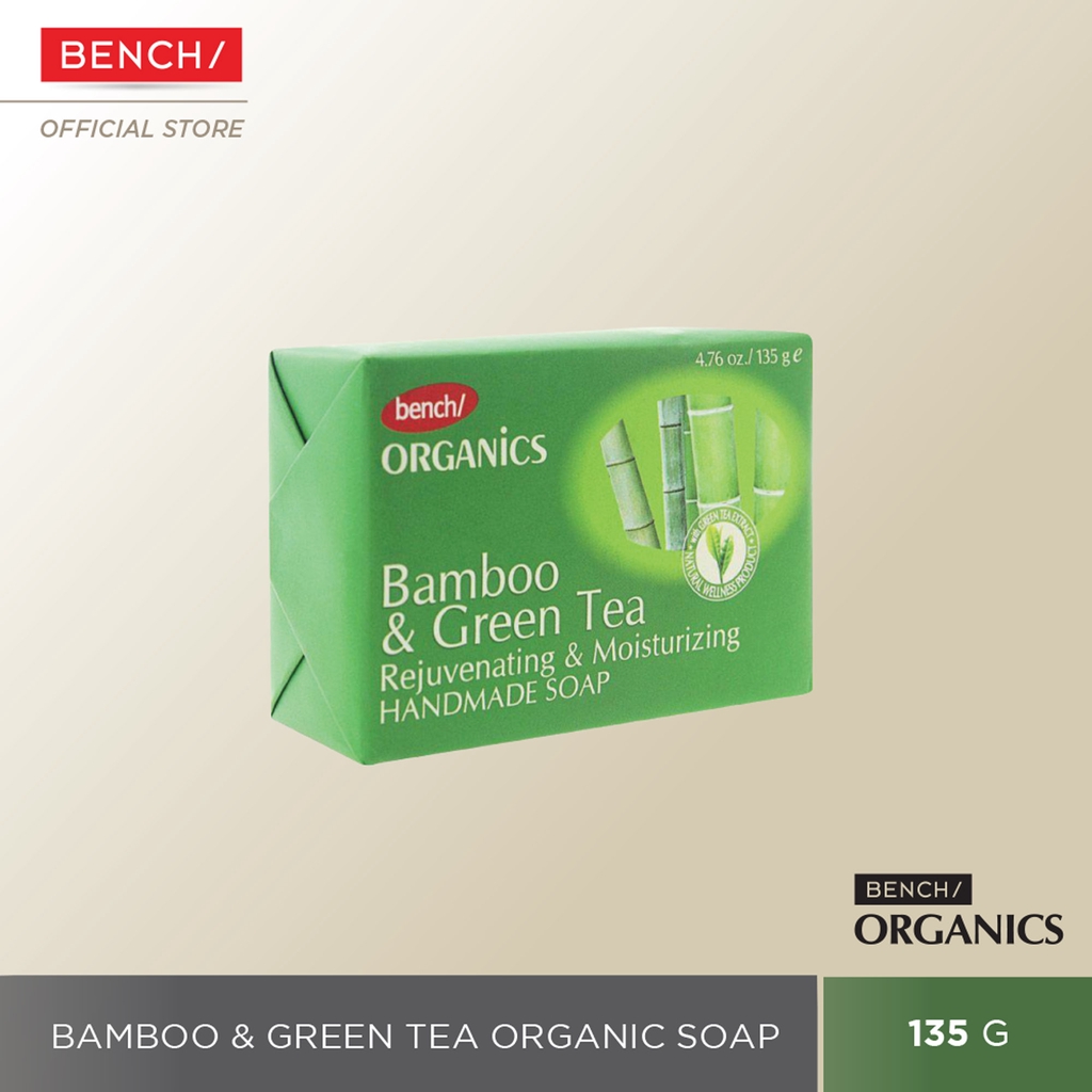 CPH2135D - BENCH/ Organics Bamboo & Green Tea Soap 135g | Shopee ...