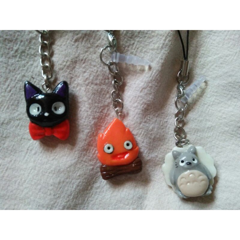 Studio Ghibli keychain cp lariat dust plug | Shopee Philippines