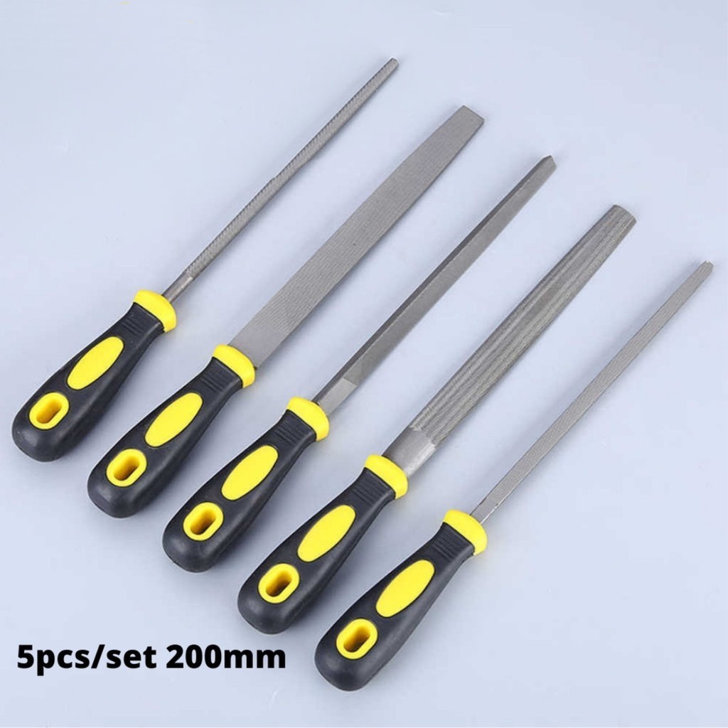 5pcs Metal File Mini Assorted Rasp Diamond Needle File Set Repair Tool ...