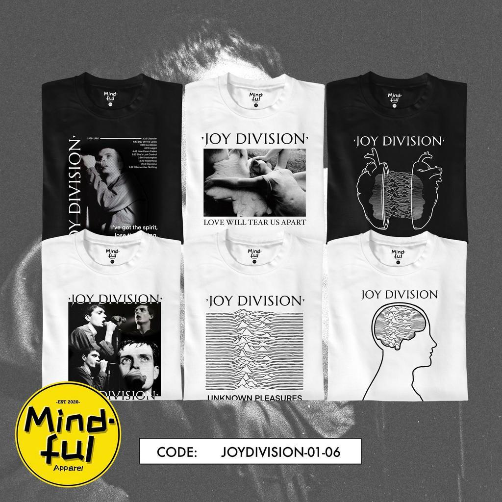 JOY DIVISION GRAPHIC TEES | MINDFUL APPAREL T-SHIRT | Shopee Philippines