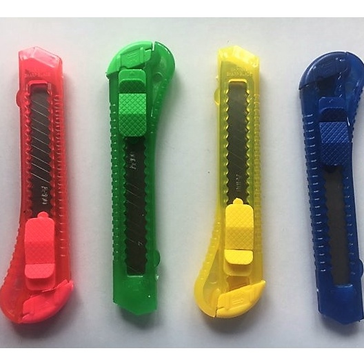 (Positivity) Large Plastic Retractable Cutter | Shopee Philippines