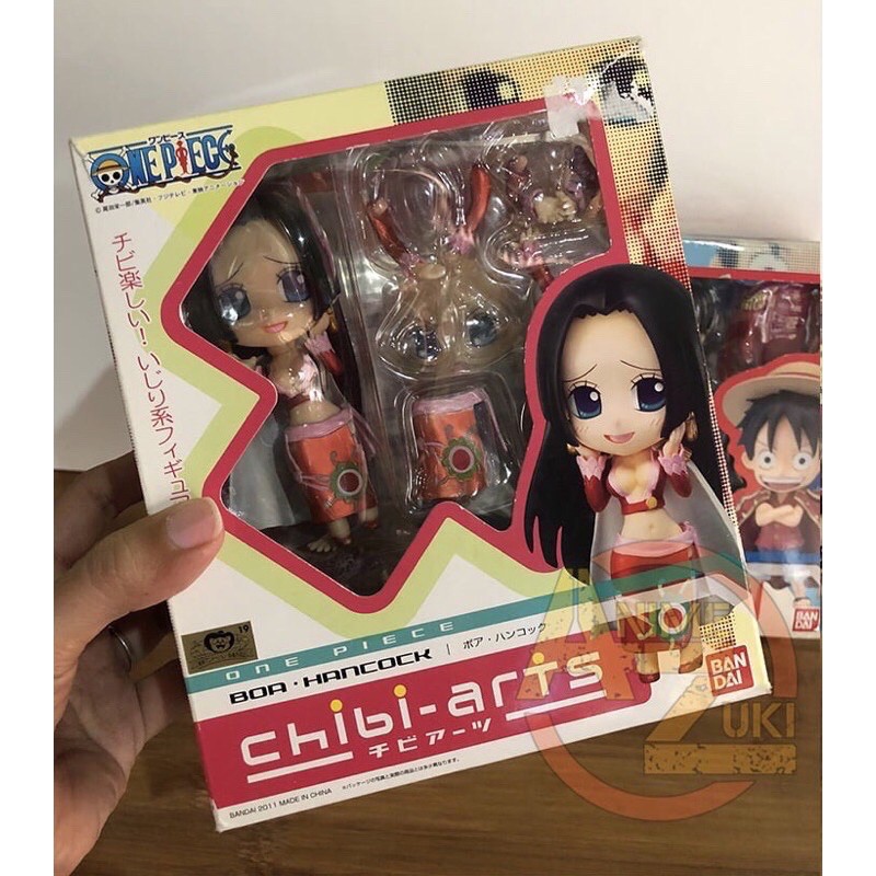 BANDAI One Piece - Nami and Boa Hancock Chibi-arts | Shopee Philippines