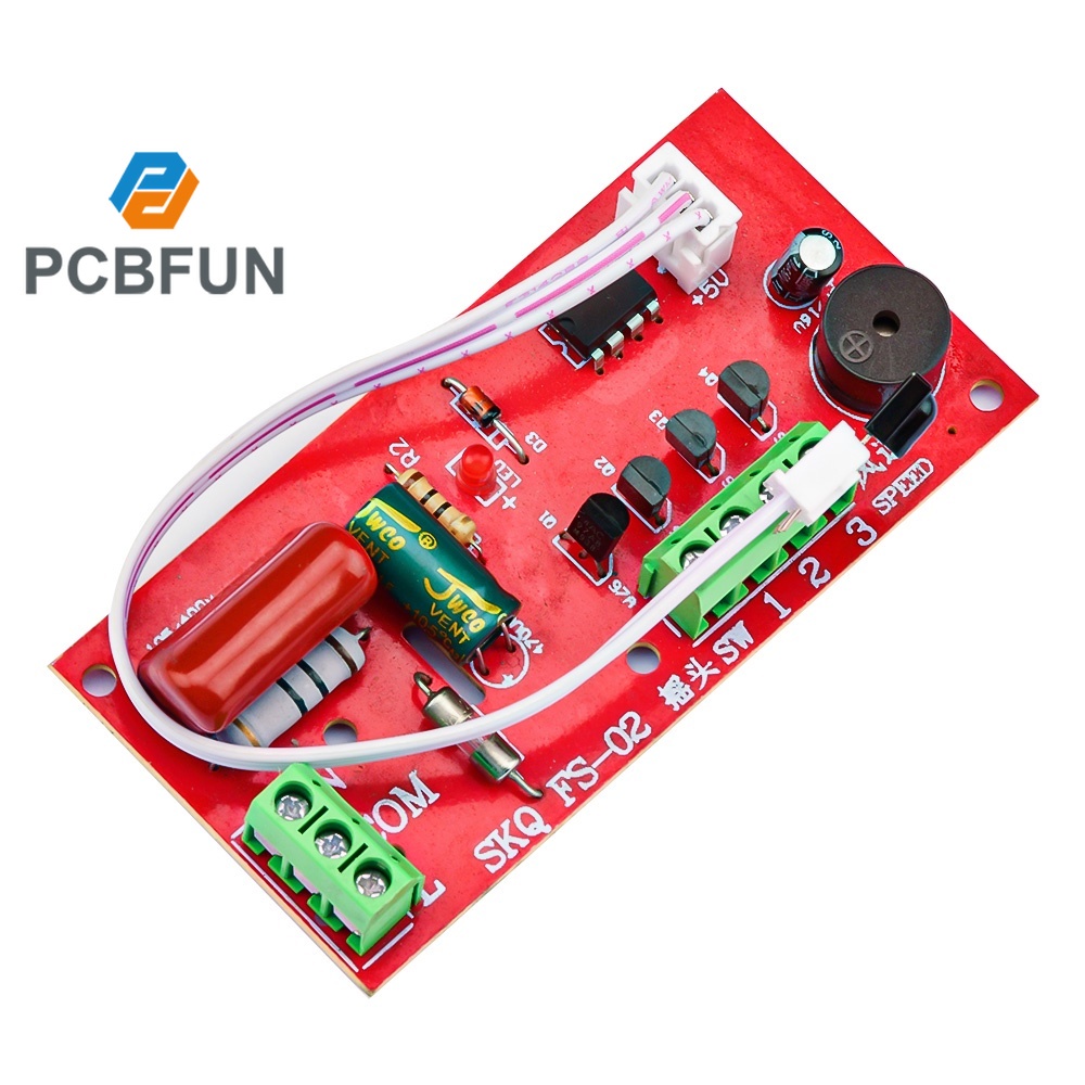 Pcbfun Universal Fan Remote Control Modification Board Circuit ...