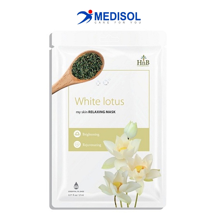 Hnb White Lotus Mask | Shopee Philippines
