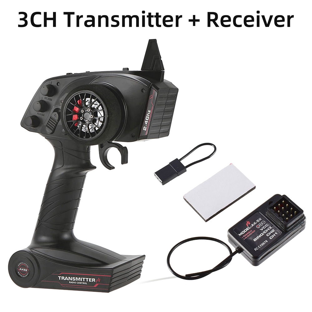 AUSTAR Control 3CH 4CH 6CH RC Transmitter and Receiver 2.4G Universal ...