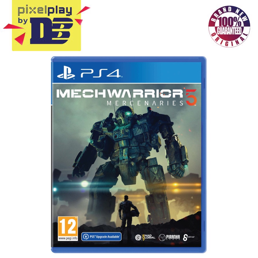 PlayStation 4 Mechwarrior 5 Mercenaries Reg.2 | Shopee Philippines