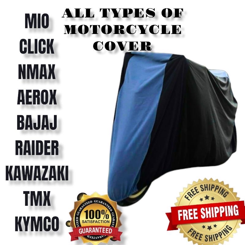 Motorcycle cover-WATER REPELLANT All with top box aerox/nmax/raider ...