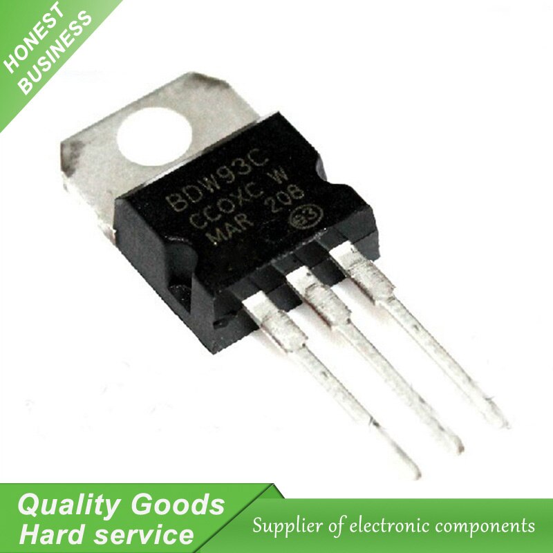 20pcs Transistor Bdw93C Bdw93 Npn 100v 12a To-220 Ping Original Novo ...