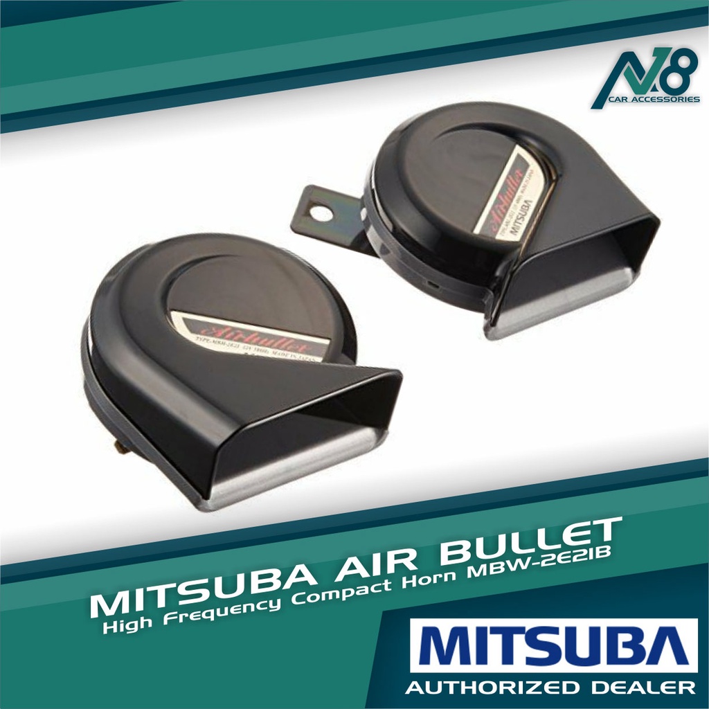 Mitsuba Air Bullet Horn Stylish & Compact Genuine, PN#MBW2E21B - Made ...