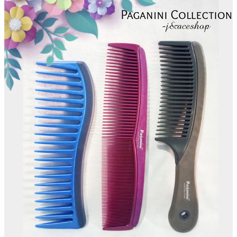 [JAS] Paganini Comb Hairstyling with TPR Handle for women Accessories ...