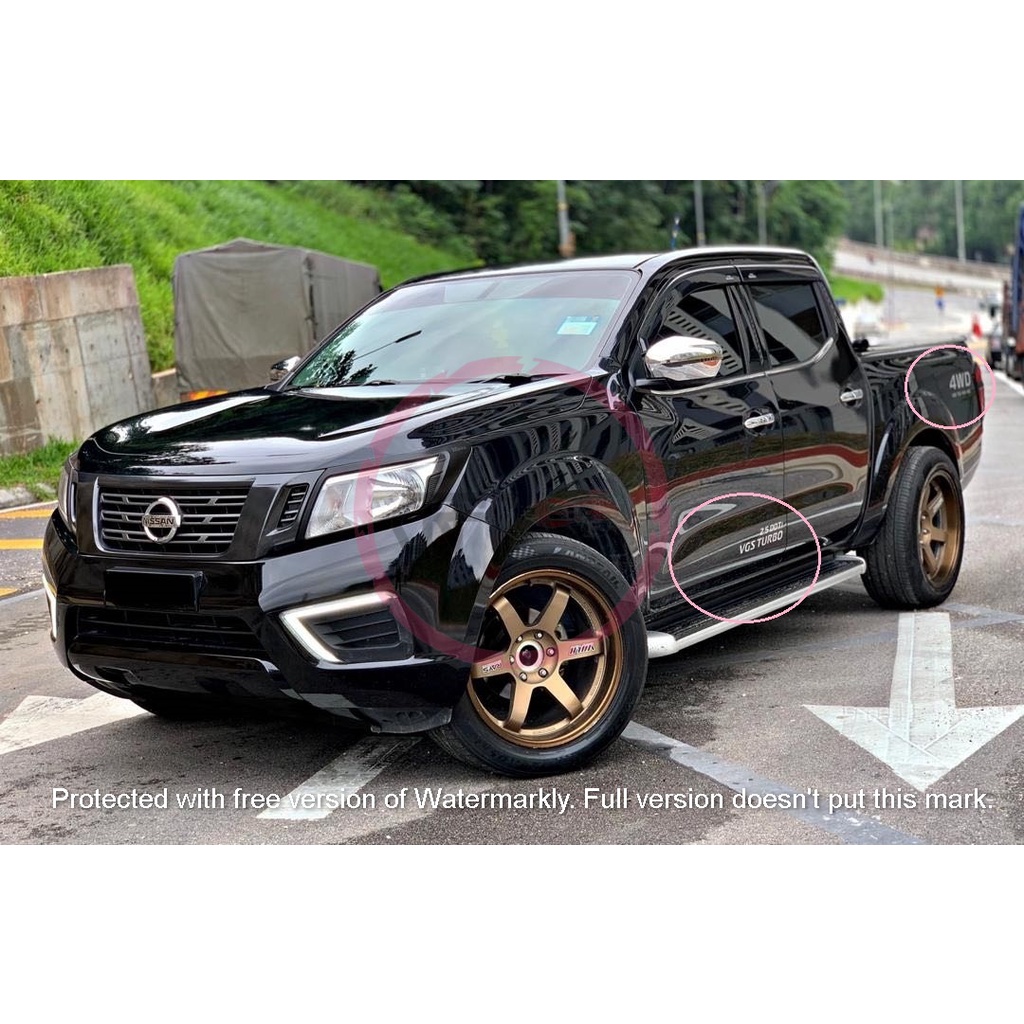 CFS416 NISSAN NAVARA NP300 CALIBRE VDC TCS HSA HDC Logo 2.5 DDTi VGS ...