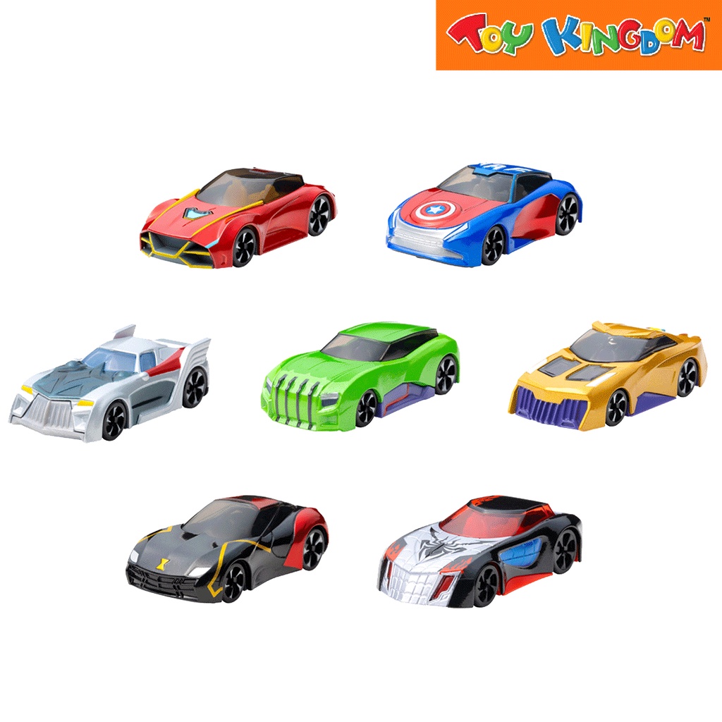 Marvel Racing Car Series Go Collection 7 pcs Die-cast Vehicles | Shopee ...