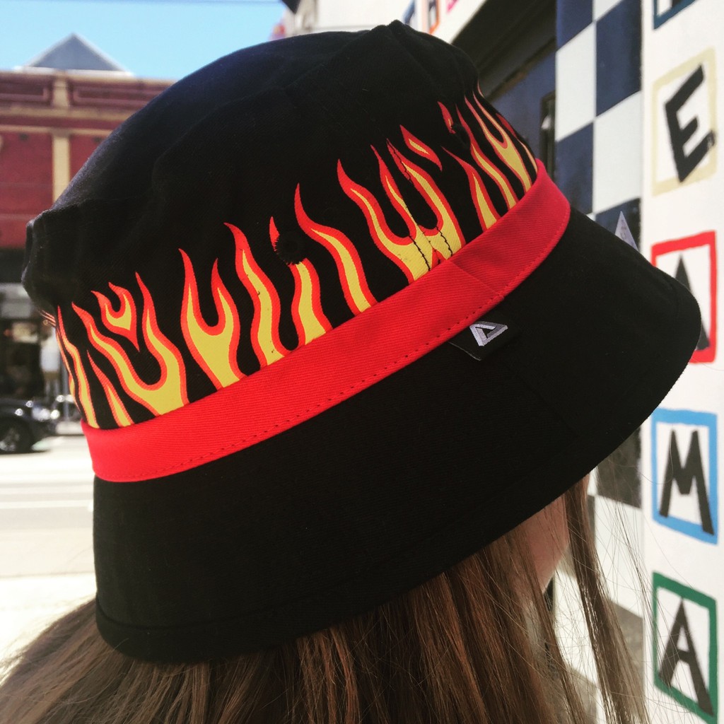 Fire Pattern Bucket Hat | Shopee Philippines