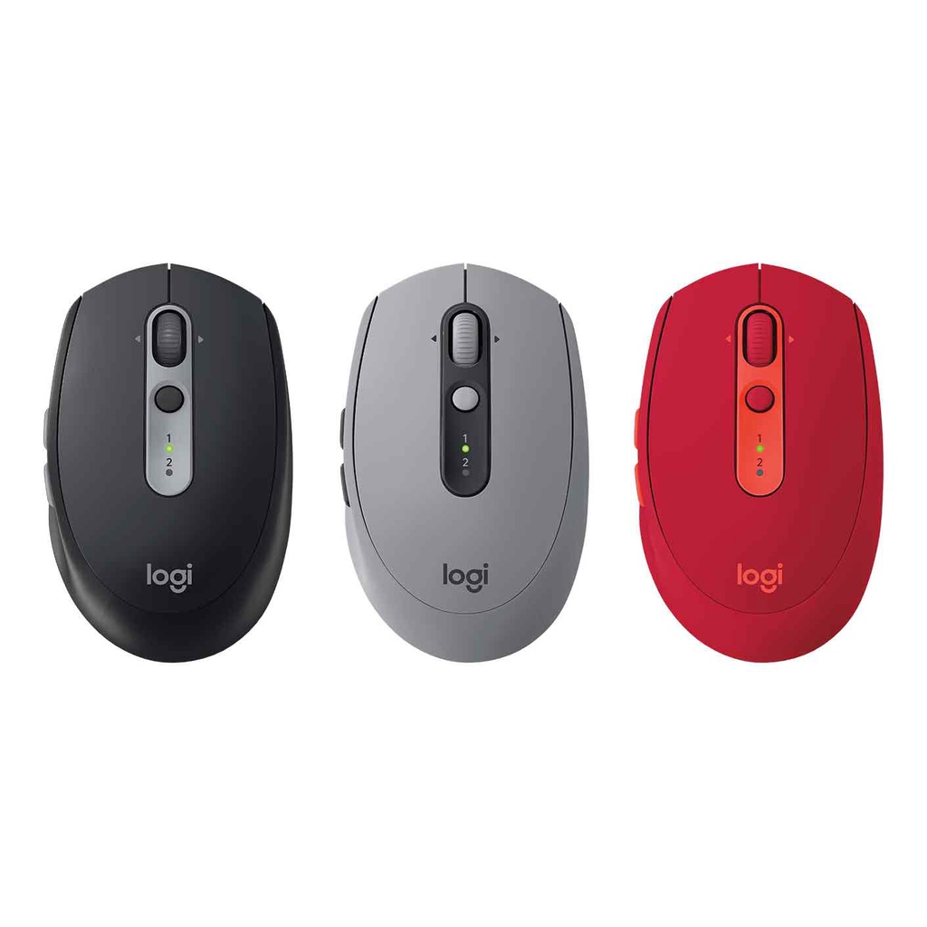 Logitech M590 Ruby Multi-Device Silent & Bluetooth Wireless Mouse With ...
