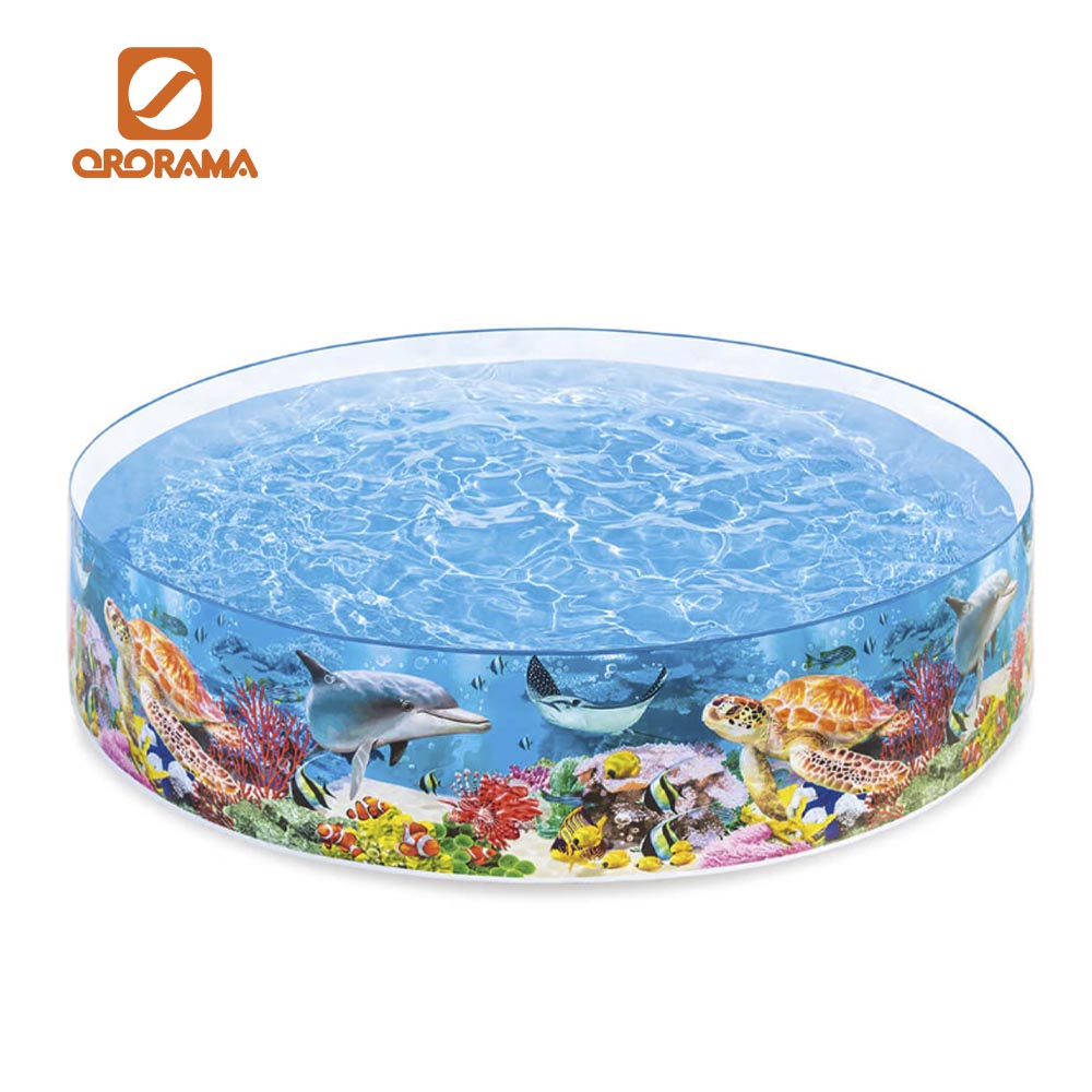 Intex Deep Sea Blue Coral Reef Snap Set Kiddie Swimming Pool | Shopee ...