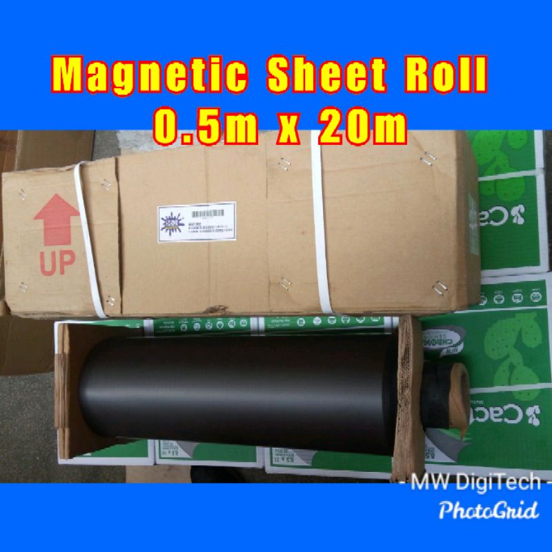 Magnetic Sheet Roll 0.5m x 20m x 1mm, Magnet, Car Sign, Ref Magnet ...