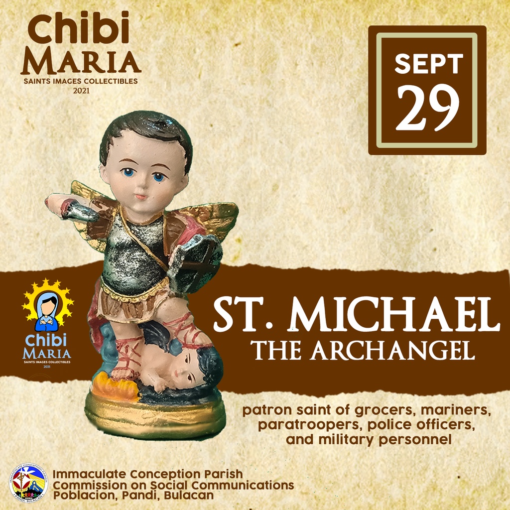Chibi Saint - Saint Michael the Archangel | Shopee Philippines