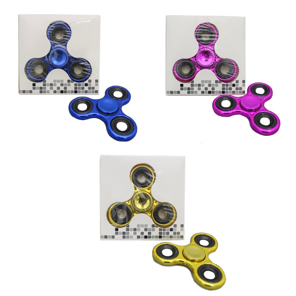 Chrome Fidget Hand Spinner (ST001) (7.5cm) | Shopee Philippines