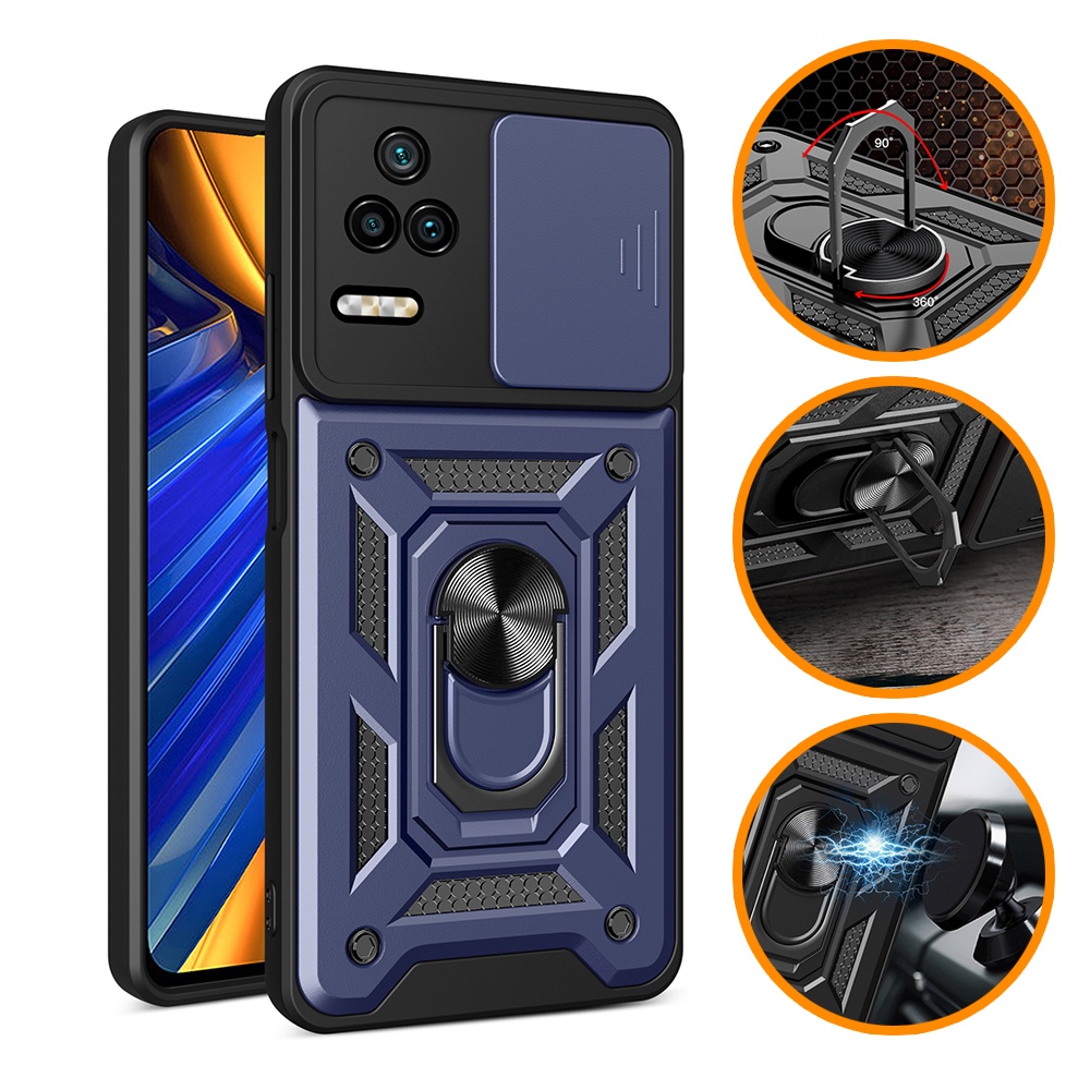 Lens Protection Armor Shockproof Case POCO F4 GT 5G F3 M4 X4 Pro 5G 4G ...