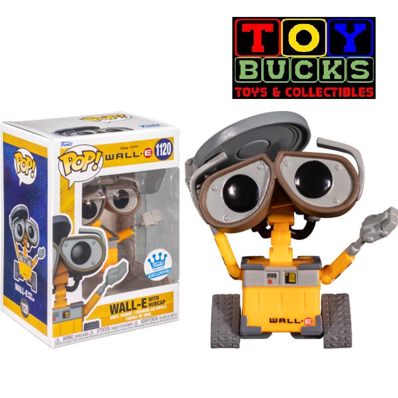Wall-E - Wall-E with Hubcap Pop! Vinyl Figure (Funko Exclusive) Wall-E ...
