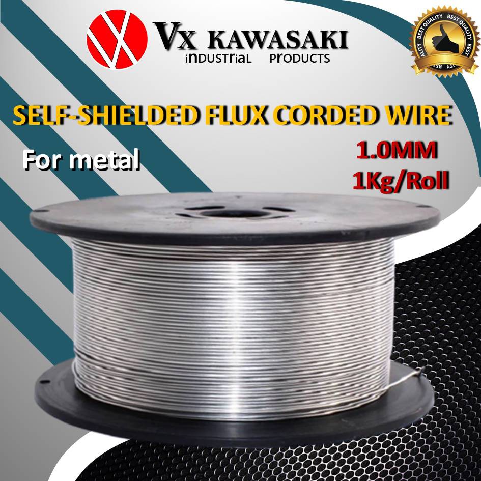 VX KAWASAKI 1mm MIG WIRE Flux Cored Wire Gasless (1kg Weight) For ...