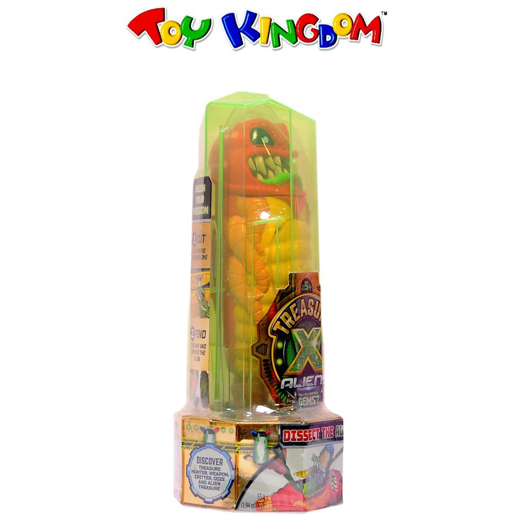 Treasure X Aliens-Dissection Kit Alien Hunter Playset for Kids - Orange ...