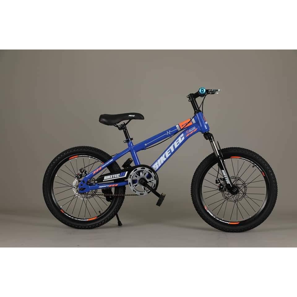 BT237 BIKETEC Mini mountain bike single speed chromoly frame disc brake ...