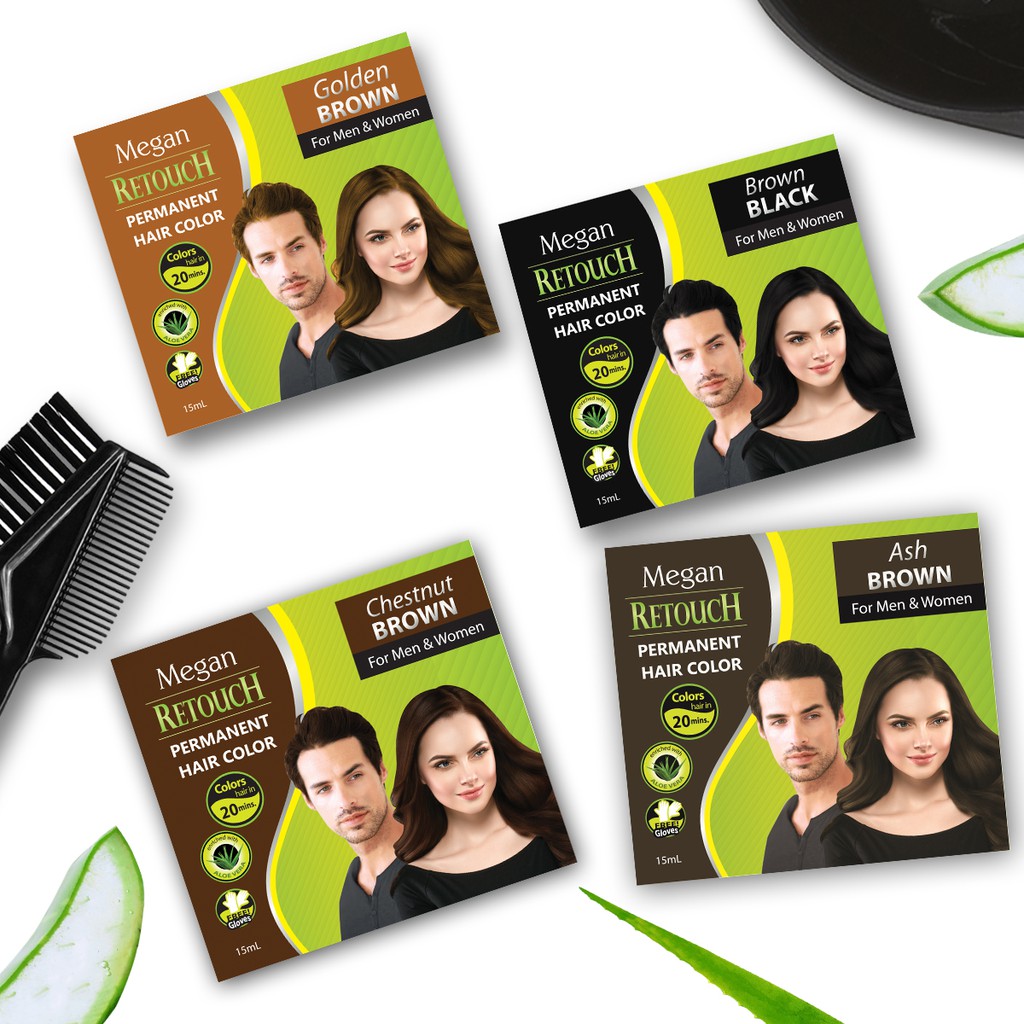 Megan Color Shampoo 15ml | Shopee Philippines